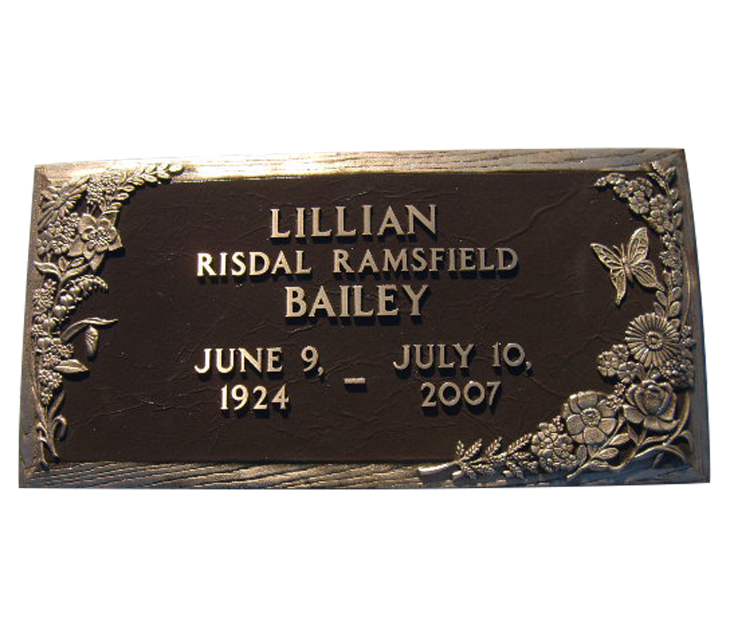 Bronze Plaques - Glacier Monuments